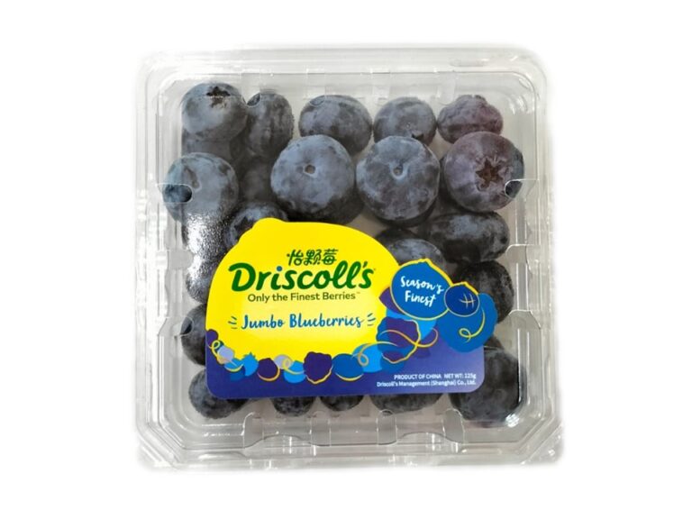 DRISCOLL’S JUMBO BLUEBERRIES (125g/box) – Fruits36